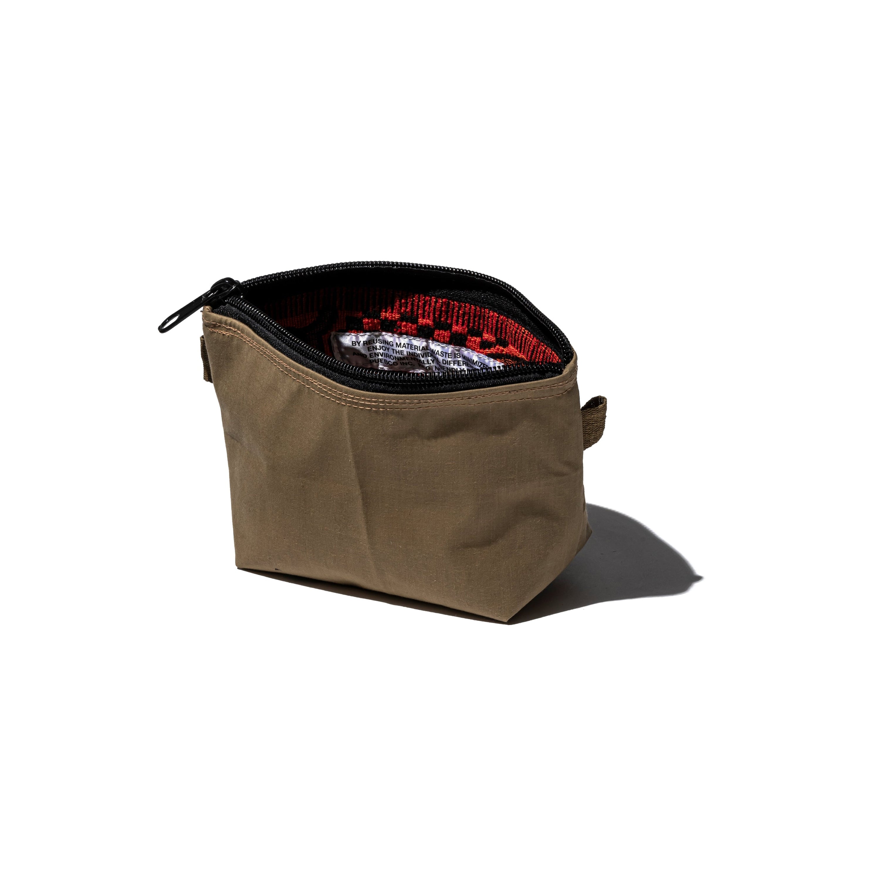 RUBBERISED HOOD FABRIC x JACQUARD POUCH – PUEBCO AUSTRALIA