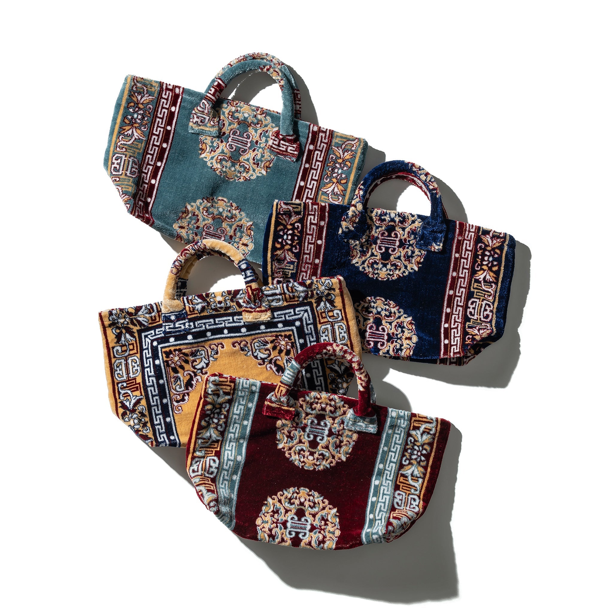 RUG FABRIC BAG / Yellow – PUEBCO AUSTRALIA